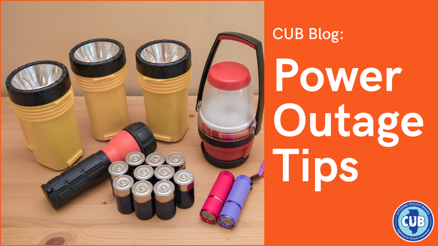 News you can use: Power Outage Tips | Citizens Utility Board