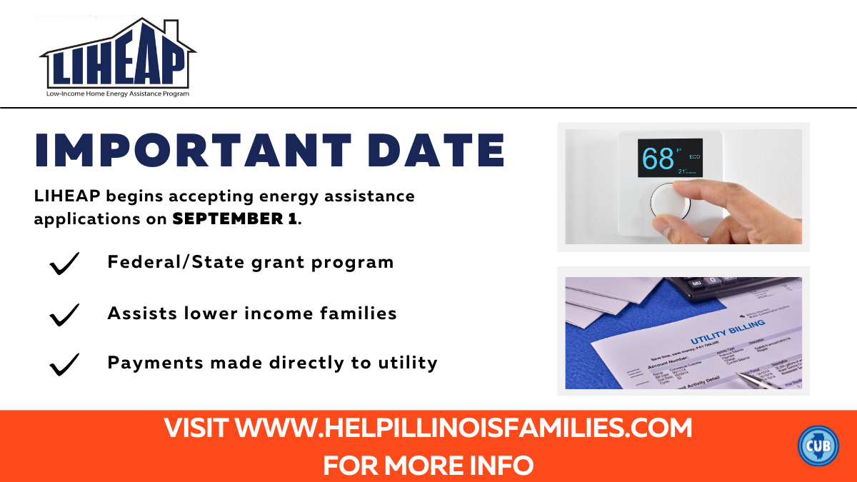 Alert: LIHEAP has reopened applications | Citizens Utility Board