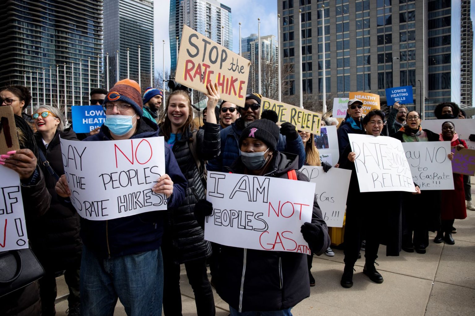 'I am not the gas utility’s ATM!' CUB, consumer advocates rally outside ...